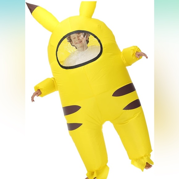 Other | Adults Among Us Pickachu Inflatable Costume | Poshmark